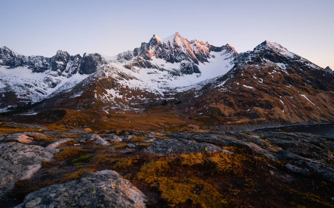 7 Tage Senja - Tromso Fotoreise mit Wanderungen im Herbst